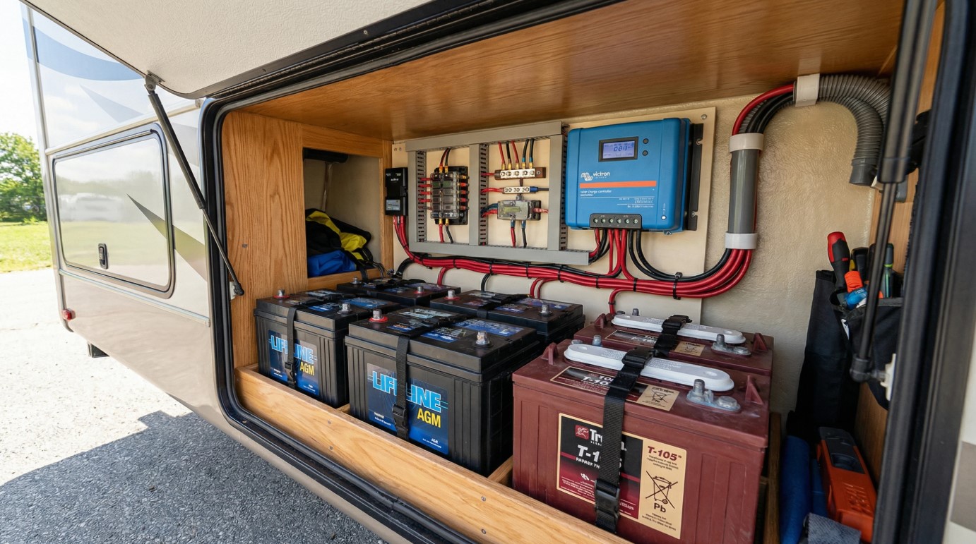 Installing Solar Panels And Managing Off-Grid Power In Your RV - Full ...